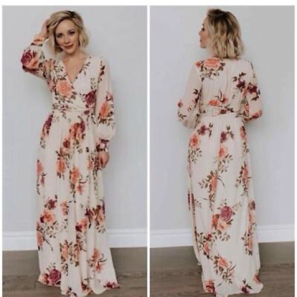 Baltic Born | Dresses | Baltic Born Lydia Maxi Dress Floral | Poshmark